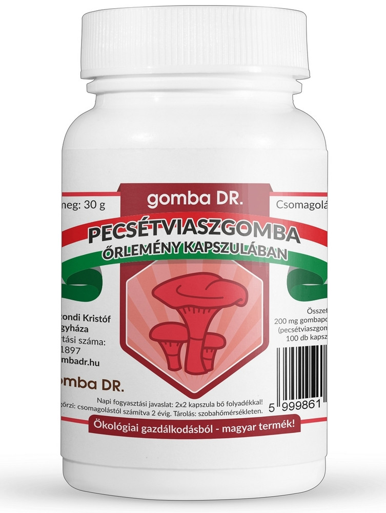 Pecsétviaszgomba őrlemény kapszulában - gomba Dr. - 100 db